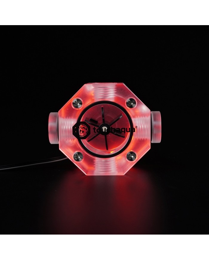 Bitspower Touchaqua Octagon Flow Indicator +5V 3PIN DRGB - Acrylic