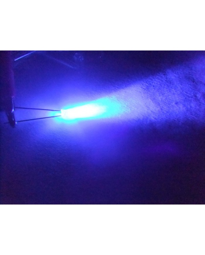 UV Led (3 mm - Yuvarlak Uç)